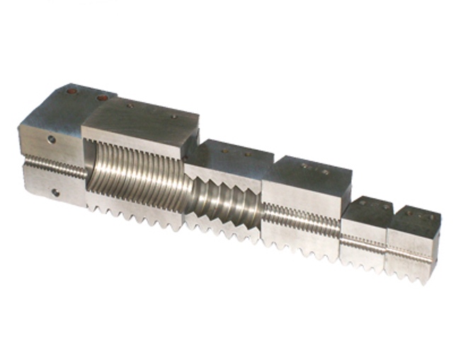 Mold Blocks for Single Wall Corrugated Pipe Line