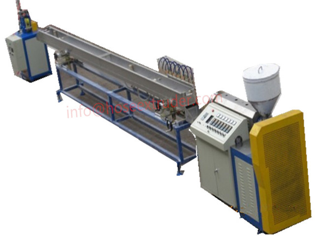 Single layer PVC hose extruder machine - Jingda plastic machinery co., ltd